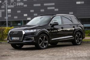 Melns Audi Q7 2016 Jelgava, ar dzinēja tilpumu 3.00 L un nobraukumu 235 tūkst. km par 26777 €, foto 3 vietnē AUTOMOTO.COM.LV