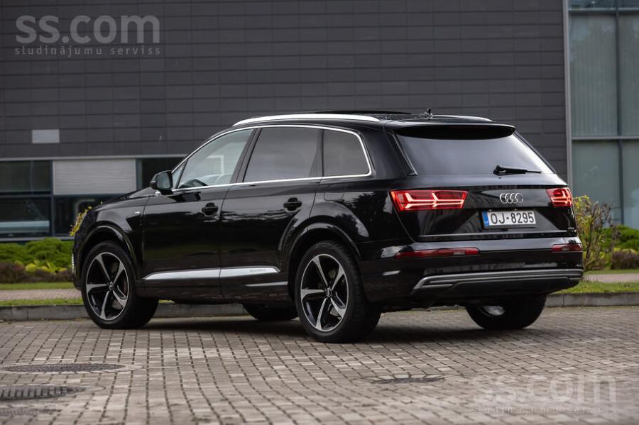 Melns Audi Q7 2016 Jelgava, ar dzinēja tilpumu 3.00 L un nobraukumu 235 tūkst. km par 26777 €, foto 7 vietnē AUTOMOTO.COM.LV