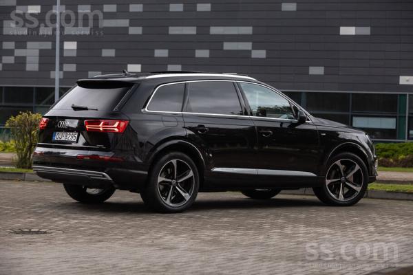 Melns Audi Q7 2016 Jelgava, ar dzinēja tilpumu 3.00 L un nobraukumu 235 tūkst. km par 26777 €, foto 9 vietnē AUTOMOTO.COM.LV