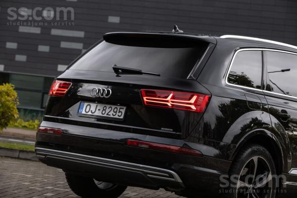 Melns Audi Q7 2016 Jelgava, ar dzinēja tilpumu 3.00 L un nobraukumu 235 tūkst. km par 26777 €, foto 11 vietnē AUTOMOTO.COM.LV