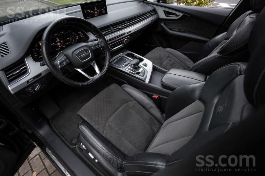 Melns Audi Q7 2016 Jelgava, ar dzinēja tilpumu 3.00 L un nobraukumu 235 tūkst. km par 26777 €, foto 17 vietnē AUTOMOTO.COM.LV