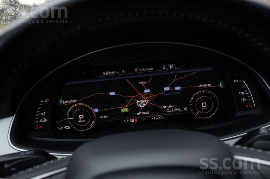 Melns Audi Q7 2016 Jelgava, ar dzinēja tilpumu 3.00 L un nobraukumu 235 tūkst. km par 26777 €, foto 21 vietnē AUTOMOTO.COM.LV