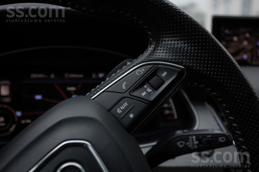 Melns Audi Q7 2016 Jelgava, ar dzinēja tilpumu 3.00 L un nobraukumu 235 tūkst. km par 26777 €, foto 25 vietnē AUTOMOTO.COM.LV