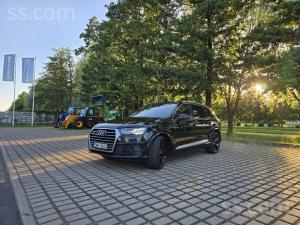 Black Audi Q7 2016 in Liepaja, with an engine capacity of 3.00 L and mileage of 450 thousand km for 15700 €, photo  on AUTOMOTO.COM.LV
