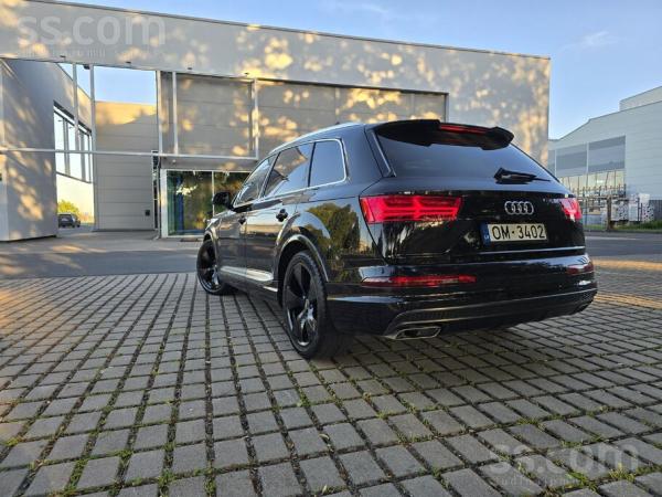 Melns Audi Q7 2016 Liepāja, ar dzinēja tilpumu 3.00 L un nobraukumu 450 tūkst. km par 15700 €, foto 6 vietnē AUTOMOTO.COM.LV