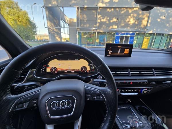 Melns Audi Q7 2016 Liepāja, ar dzinēja tilpumu 3.00 L un nobraukumu 450 tūkst. km par 15700 €, foto 8 vietnē AUTOMOTO.COM.LV