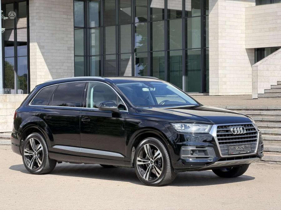 Melns Audi Q7 2016 Viļņa, ar dzinēja tilpumu 3.00 L un nobraukumu 326 tūkst. km par 16900 €, foto 20 vietnē AUTOMOTO.COM.LV