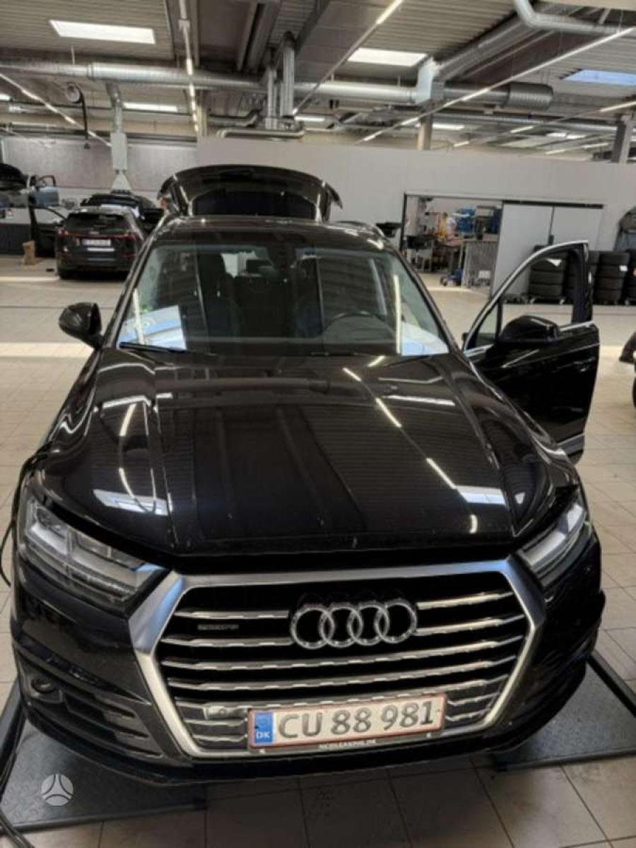 Melns Audi Q7 2016 Kauņa, ar dzinēja tilpumu 2.97 L un nobraukumu 172 tūkst. km par 18499 €, foto 3 vietnē AUTOMOTO.COM.LV