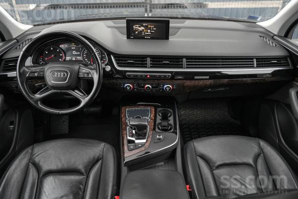 Melns Audi Q7 2017 Ogre, ar dzinēja tilpumu 3.00 L un nobraukumu 197 tūkst. km par 24700 €, foto 10 vietnē AUTOMOTO.COM.LV