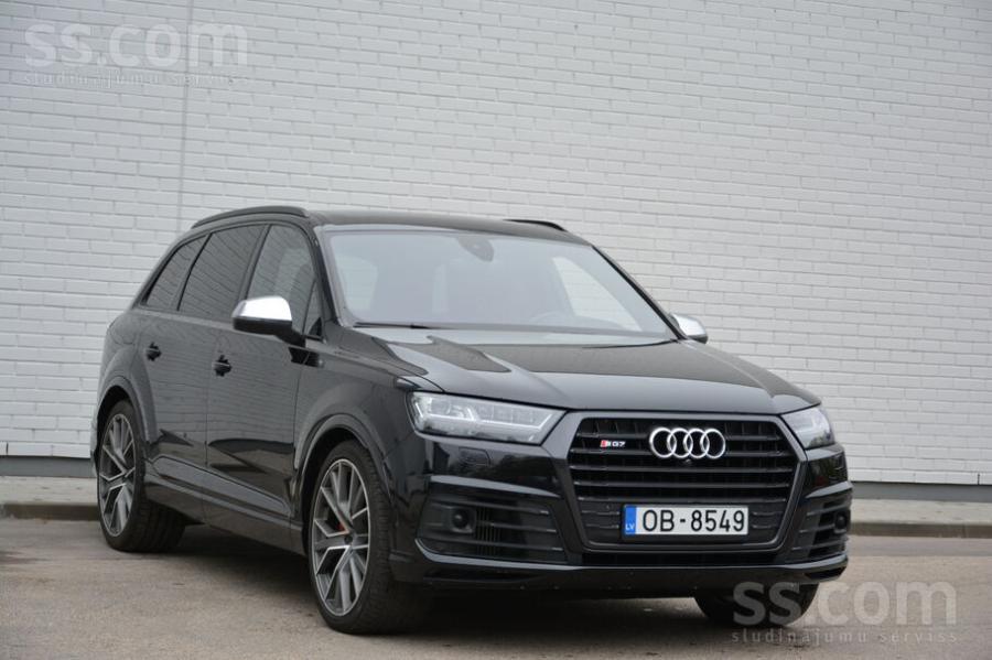 Melns Audi Q7 2017 Rīga, ar dzinēja tilpumu 4.00 L un nobraukumu 290 tūkst. km par 25000 €, foto 2 vietnē AUTOMOTO.COM.LV