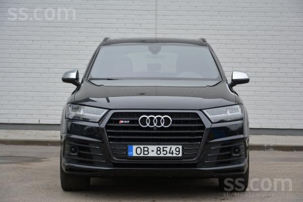 Black Audi Q7 2017 in Riga, with an engine capacity of 4.00 L and mileage of 290 thousand km for 25000 €, photo 3 on AUTOMOTO.COM.LV