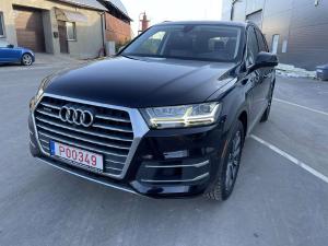 Black Audi Q7 2017 in Vilnius, with an engine capacity of 3.00 L and mileage of 140 thousand km for 22999 €, photo 2 on AUTOMOTO.COM.LV