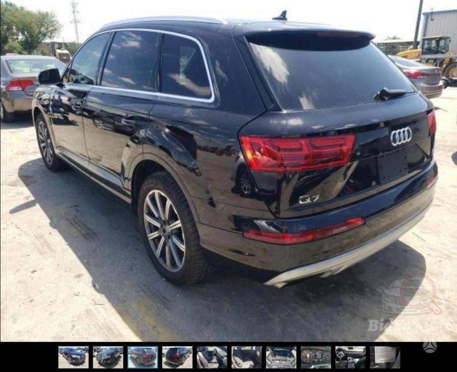 Black Audi Q7 2017 in Vilnius, with an engine capacity of 3.00 L and mileage of 140 thousand km for 22999 €, photo 31 on AUTOMOTO.COM.LV