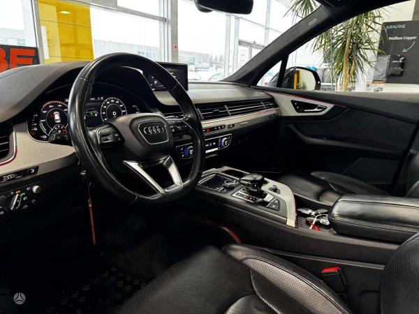 Melns Audi Q7 2017 Viļņa, ar dzinēja tilpumu 3.00 L un nobraukumu 245 tūkst. km par 26555 €, foto 7 vietnē AUTOMOTO.COM.LV