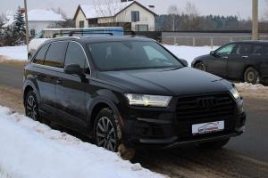 Black Audi Q7 2017 in Vilnius, with an engine capacity of 3.00 L and mileage of 183 thousand km for 19600 €, photo  on AUTOMOTO.COM.LV