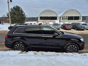 Black Audi Q7 2017 in Vilnius, with an engine capacity of 3.00 L and mileage of 183 thousand km for 19600 €, photo 8 on AUTOMOTO.COM.LV
