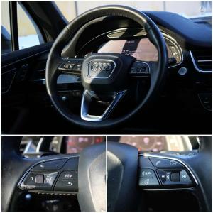 Black Audi Q7 2017 in Vilnius, with an engine capacity of 3.00 L and mileage of 230 thousand km for 19700 €, photo 22 on AUTOMOTO.COM.LV