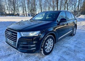 Black Audi Q7 2017 in Taurage, with an engine capacity of 2.97 L and mileage of 217 thousand km for 16200 €, photo  on AUTOMOTO.COM.LV