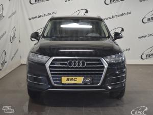 Black Audi Q7 2017 in Riga, with an engine capacity of 3.00 L and mileage of 296 thousand km for 19900 €, photo 25 on AUTOMOTO.COM.LV