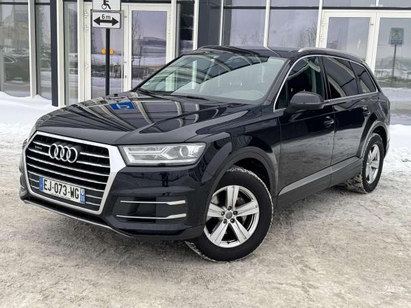Melns Audi Q7 2017 Viļņa, ar dzinēja tilpumu 2.97 L un nobraukumu 216 tūkst. km par 15400 €, foto 1 vietnē AUTOMOTO.COM.LV