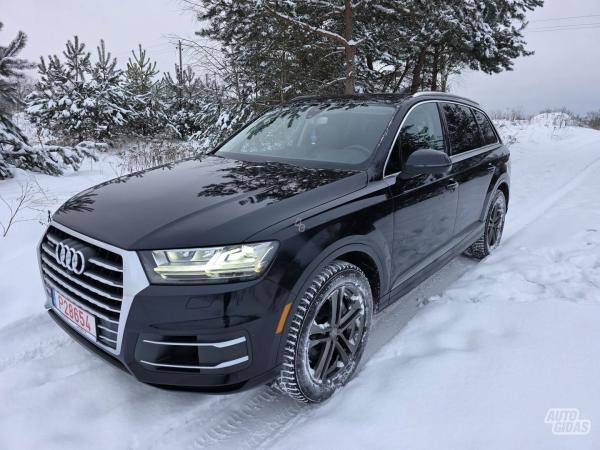 Melns Audi Q7 2017 Viļņa, ar dzinēja tilpumu 3.00 L un nobraukumu 224 tūkst. km par 18300 €, foto 1 vietnē AUTOMOTO.COM.LV