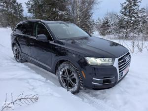 Black Audi Q7 2017 in Vilnius, with an engine capacity of 3.00 L and mileage of 224 thousand km for 18300 €, photo 3 on AUTOMOTO.COM.LV