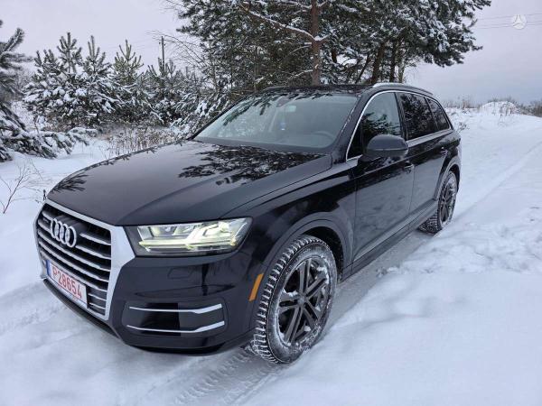Melns Audi Q7 2017 Viļņa, ar dzinēja tilpumu 3.00 L un nobraukumu 224 tūkst. km par 18300 €, foto 1 vietnē AUTOMOTO.COM.LV
