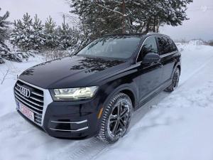 Melns Audi Q7 2017 Viļņa, ar dzinēja tilpumu 3.00 L un nobraukumu 224 tūkst. km par 18300 €, foto  vietnē AUTOMOTO.COM.LV