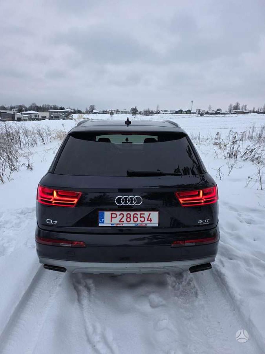 Melns Audi Q7 2017 Viļņa, ar dzinēja tilpumu 3.00 L un nobraukumu 224 tūkst. km par 18300 €, foto 6 vietnē AUTOMOTO.COM.LV