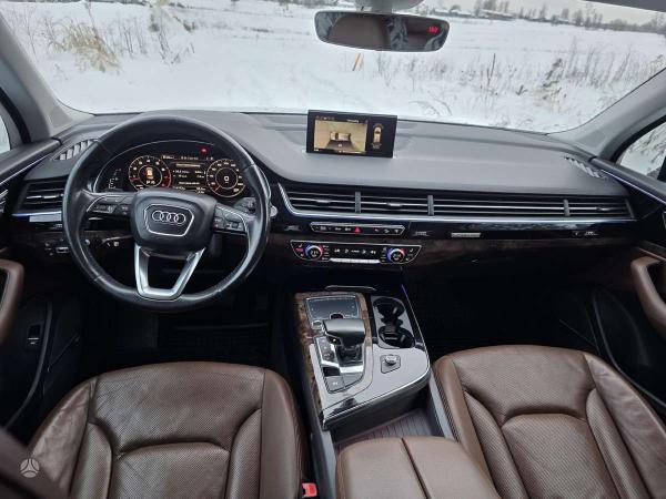 Melns Audi Q7 2017 Viļņa, ar dzinēja tilpumu 3.00 L un nobraukumu 224 tūkst. km par 18300 €, foto 10 vietnē AUTOMOTO.COM.LV