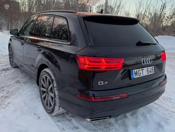 Melns Audi Q7 2017 Viļņa, ar dzinēja tilpumu 2.97 L un nobraukumu 213 tūkst. km par 33900 €, foto 4 vietnē AUTOMOTO.COM.LV