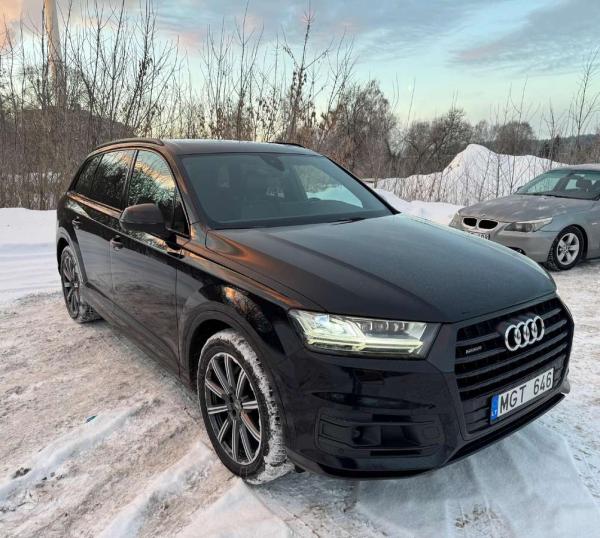 Melns Audi Q7 2017 Viļņa, ar dzinēja tilpumu 2.97 L un nobraukumu 213 tūkst. km par 33900 €, foto 7 vietnē AUTOMOTO.COM.LV