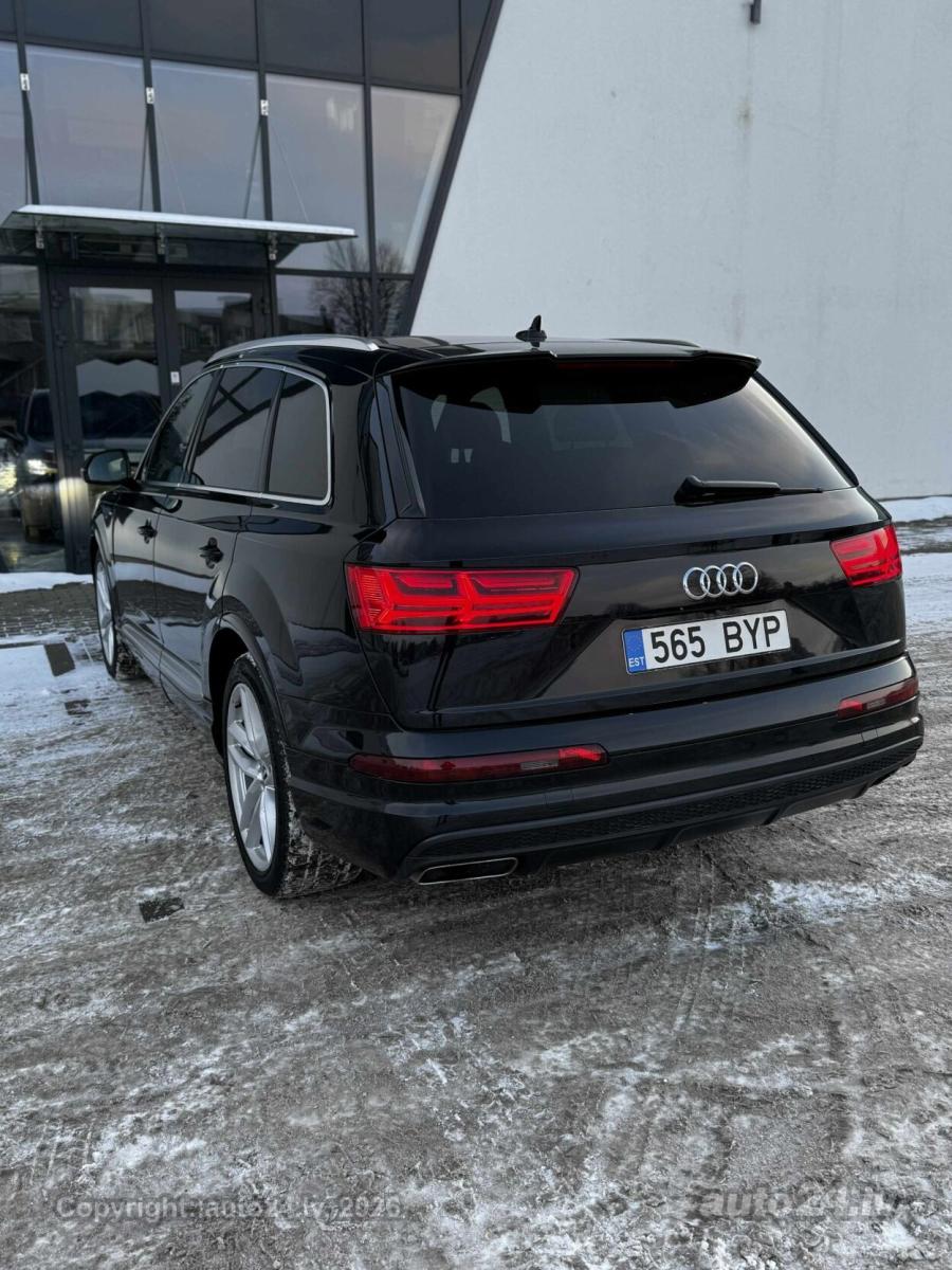 Melns Audi Q7 2017 Pērnava, ar dzinēja tilpumu 3.00 L un nobraukumu 395 tūkst. km par 23499 €, foto 5 vietnē AUTOMOTO.COM.LV