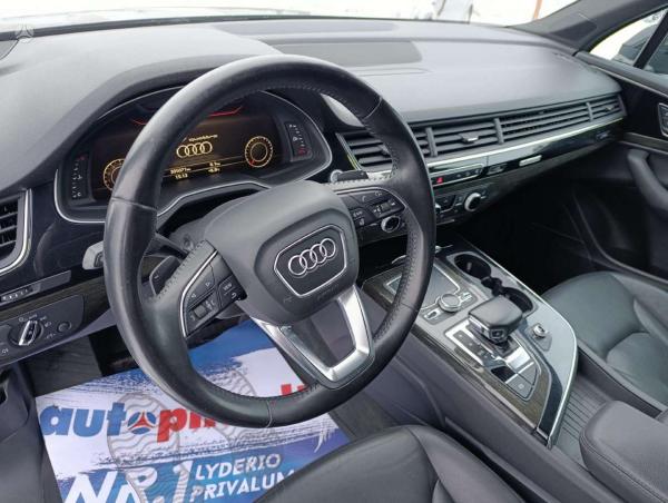 Black Audi Q7 2017 in Ukmerge, with an engine capacity of 3.00 L and mileage of 305 thousand km for 19900 €, photo 7 on AUTOMOTO.COM.LV
