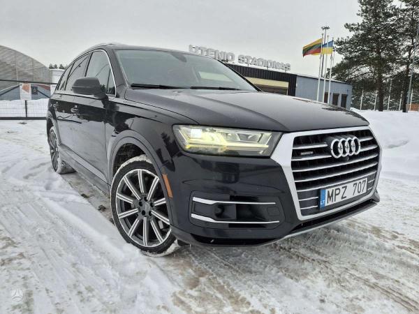 Melns Audi Q7 2017 Utena, ar dzinēja tilpumu 3.00 L un nobraukumu 460 tūkst. km par 12900 €, foto 1 vietnē AUTOMOTO.COM.LV