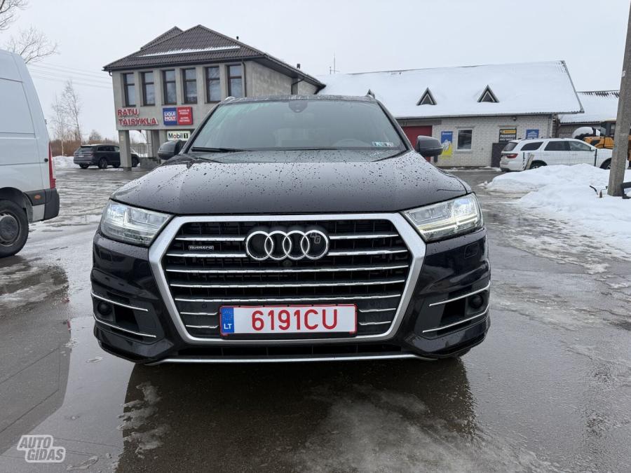 Melns Audi Q7 2017 Šauļi, ar dzinēja tilpumu 3.00 L un nobraukumu 160 tūkst. km par 23800 €, foto 2 vietnē AUTOMOTO.COM.LV