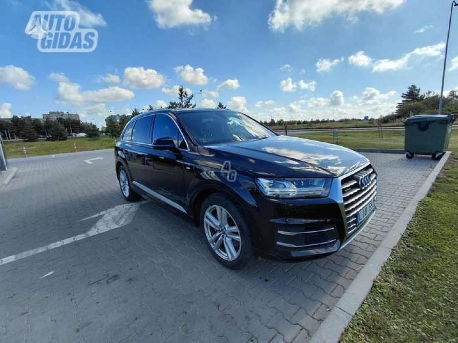 Melns Audi Q7 2017 Palanga, ar dzinēja tilpumu 3.00 L un nobraukumu 430 tūkst. km par 18500 €, foto 2 vietnē AUTOMOTO.COM.LV