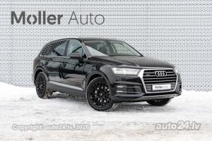 Black Audi Q7 2017 in Riga, with an engine capacity of 3.00 L and mileage of 155 thousand km for 26800 €, photo 3 on AUTOMOTO.COM.LV