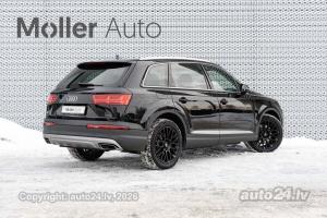 Black Audi Q7 2017 in Riga, with an engine capacity of 3.00 L and mileage of 155 thousand km for 26800 €, photo 5 on AUTOMOTO.COM.LV