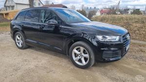 Black Audi Q7 2017 in Siauliai, with an engine capacity of 3.00 L and mileage of 225 thousand km for 20869 €, photo 8 on AUTOMOTO.COM.LV
