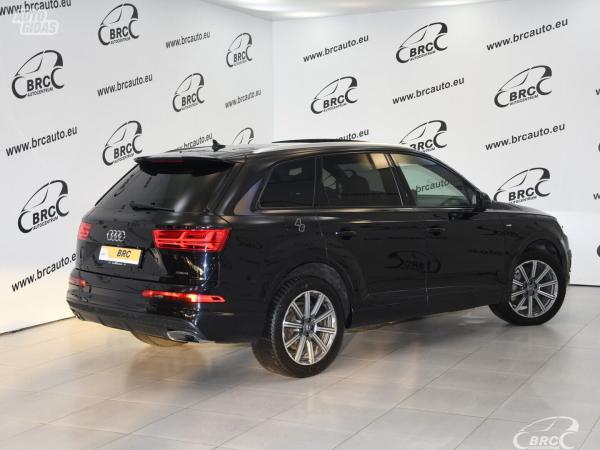 Melns Audi Q7 2017 Avižieniai, ar dzinēja tilpumu 3.00 L un nobraukumu 281 tūkst. km par 21900 €, foto 2 vietnē AUTOMOTO.COM.LV