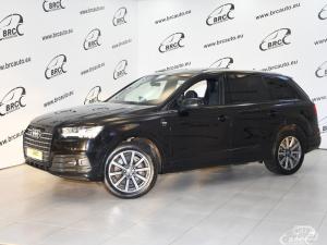 Melns Audi Q7 2017 Avižieniai, ar dzinēja tilpumu 3.00 L un nobraukumu 281 tūkst. km par 21900 €, foto  vietnē AUTOMOTO.COM.LV