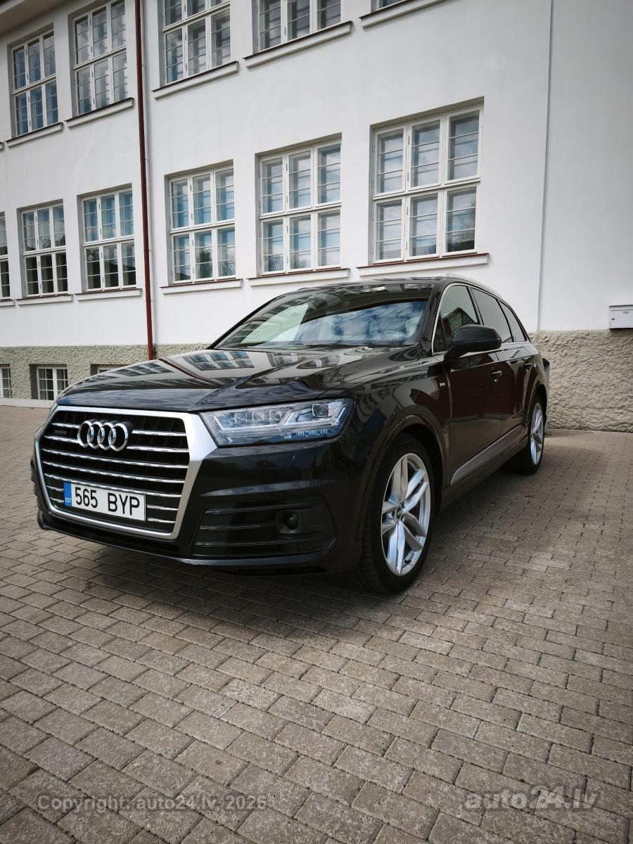 Black Audi Q7 2017 in Tallinn, with an engine capacity of 3.00 L and mileage of 403 thousand km for 17000 €, photo 1 on AUTOMOTO.COM.LV