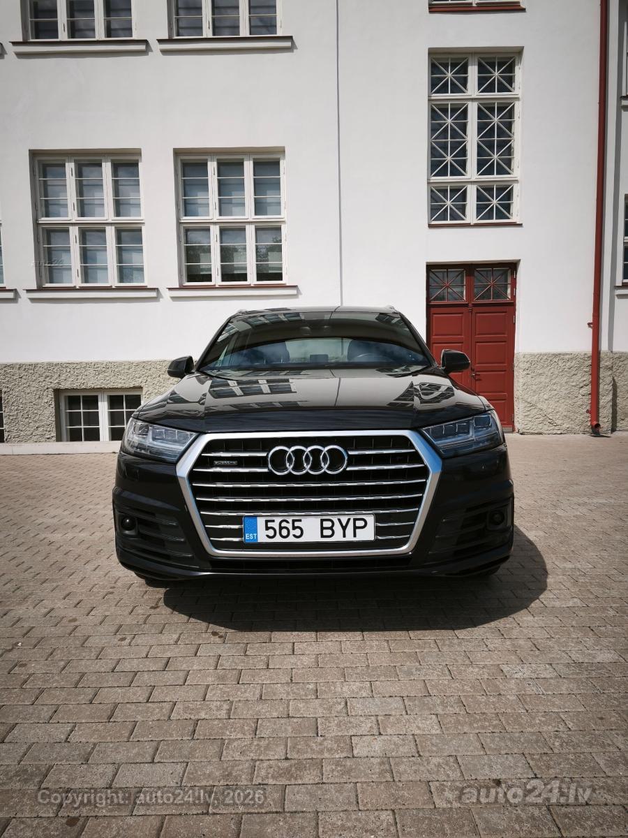 Black Audi Q7 2017 in Tallinn, with an engine capacity of 3.00 L and mileage of 403 thousand km for 17000 €, photo 3 on AUTOMOTO.COM.LV