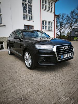 Black Audi Q7 2017 in Tallinn, with an engine capacity of 3.00 L and mileage of 403 thousand km for 17000 €, photo 4 on AUTOMOTO.COM.LV
