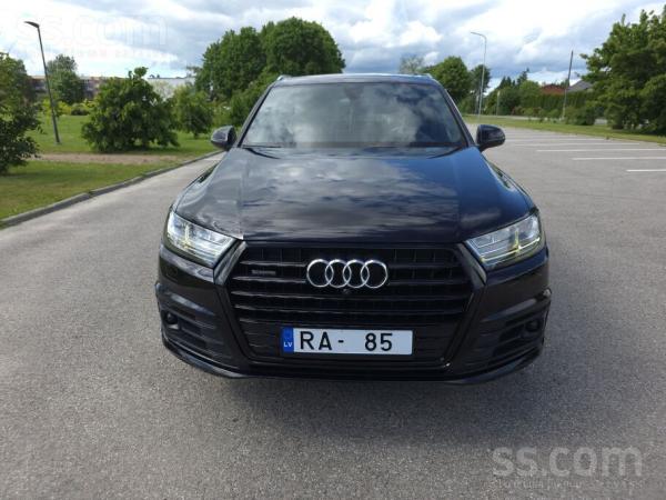 Melns Audi Q7 2017 Bauska, ar dzinēja tilpumu 3.00 L un nobraukumu 330 tūkst. km par 22000 €, foto 3 vietnē AUTOMOTO.COM.LV