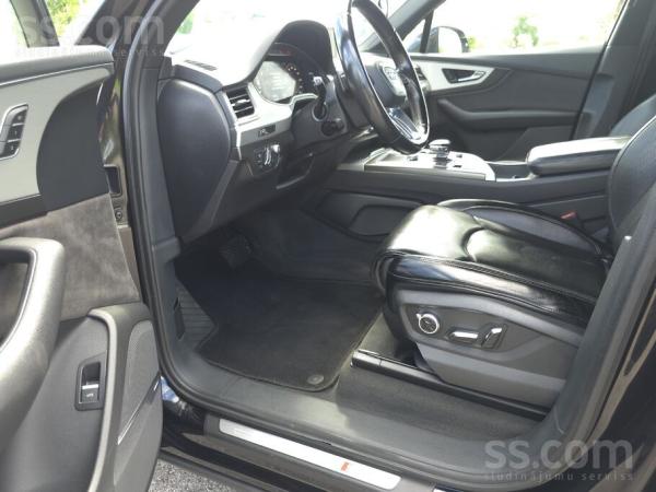 Melns Audi Q7 2017 Bauska, ar dzinēja tilpumu 3.00 L un nobraukumu 330 tūkst. km par 22000 €, foto 6 vietnē AUTOMOTO.COM.LV