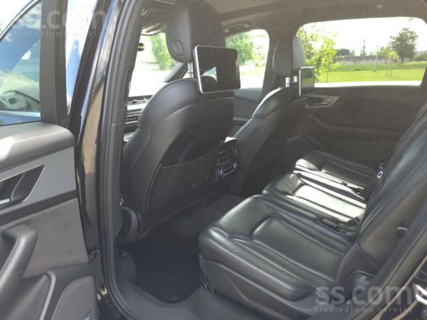 Melns Audi Q7 2017 Bauska, ar dzinēja tilpumu 3.00 L un nobraukumu 330 tūkst. km par 22000 €, foto 7 vietnē AUTOMOTO.COM.LV