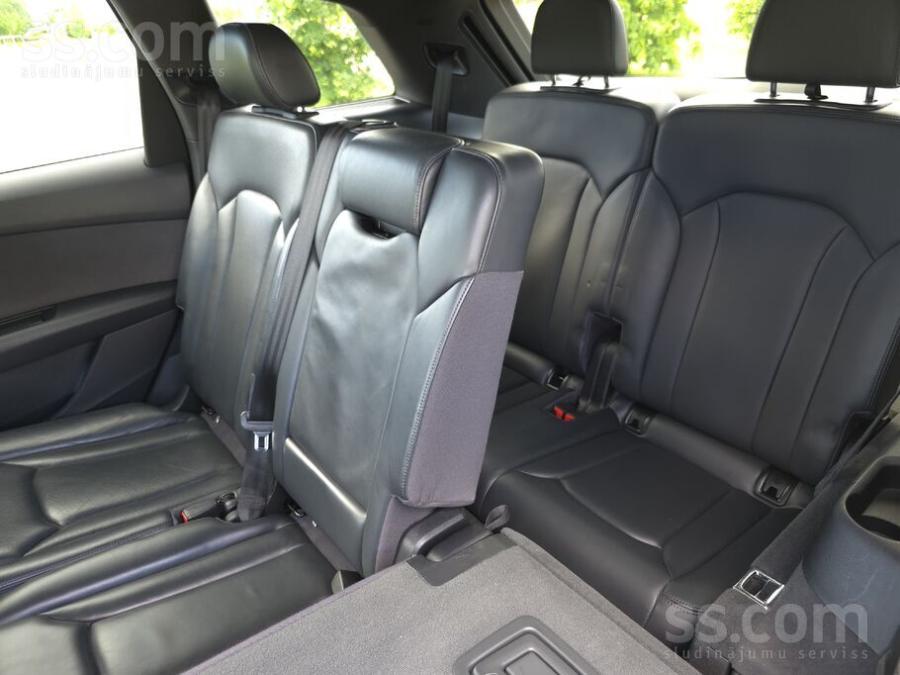 Melns Audi Q7 2017 Bauska, ar dzinēja tilpumu 3.00 L un nobraukumu 330 tūkst. km par 22000 €, foto 11 vietnē AUTOMOTO.COM.LV