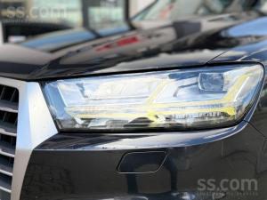 Black Audi Q7 2017 in Riga, with an engine capacity of 3.00 L and mileage of 206 thousand km for 19950 €, photo 8 on AUTOMOTO.COM.LV